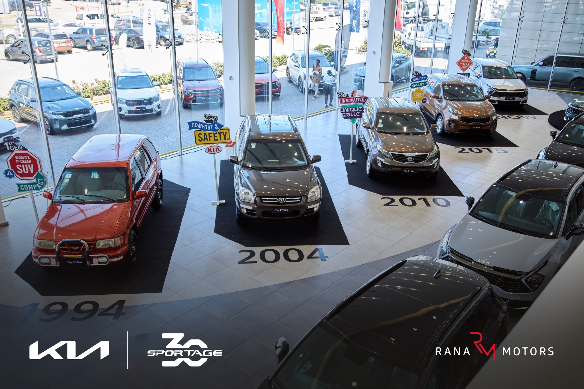 Rana Motors debuts 30 Unique Limited models of Kia Sportage to ...